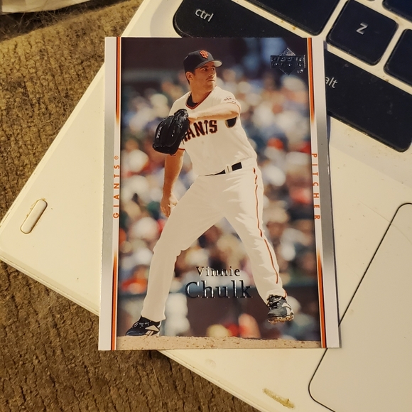 Other | Vinnie Chulk Baseball Card | Poshmark